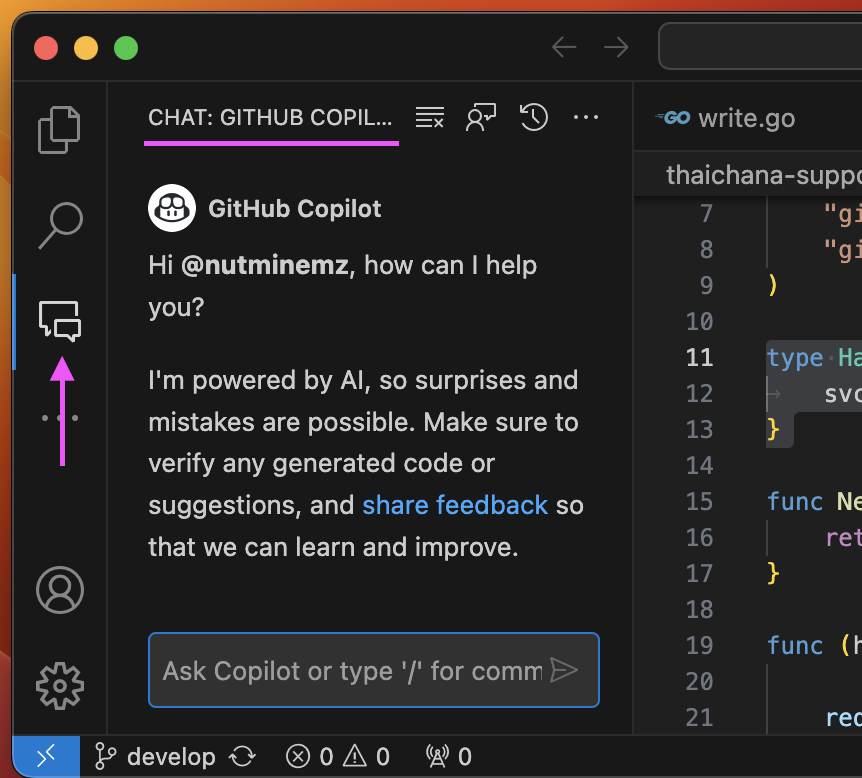 Github Copilot Chat: A Coding Assistance - WeOmni